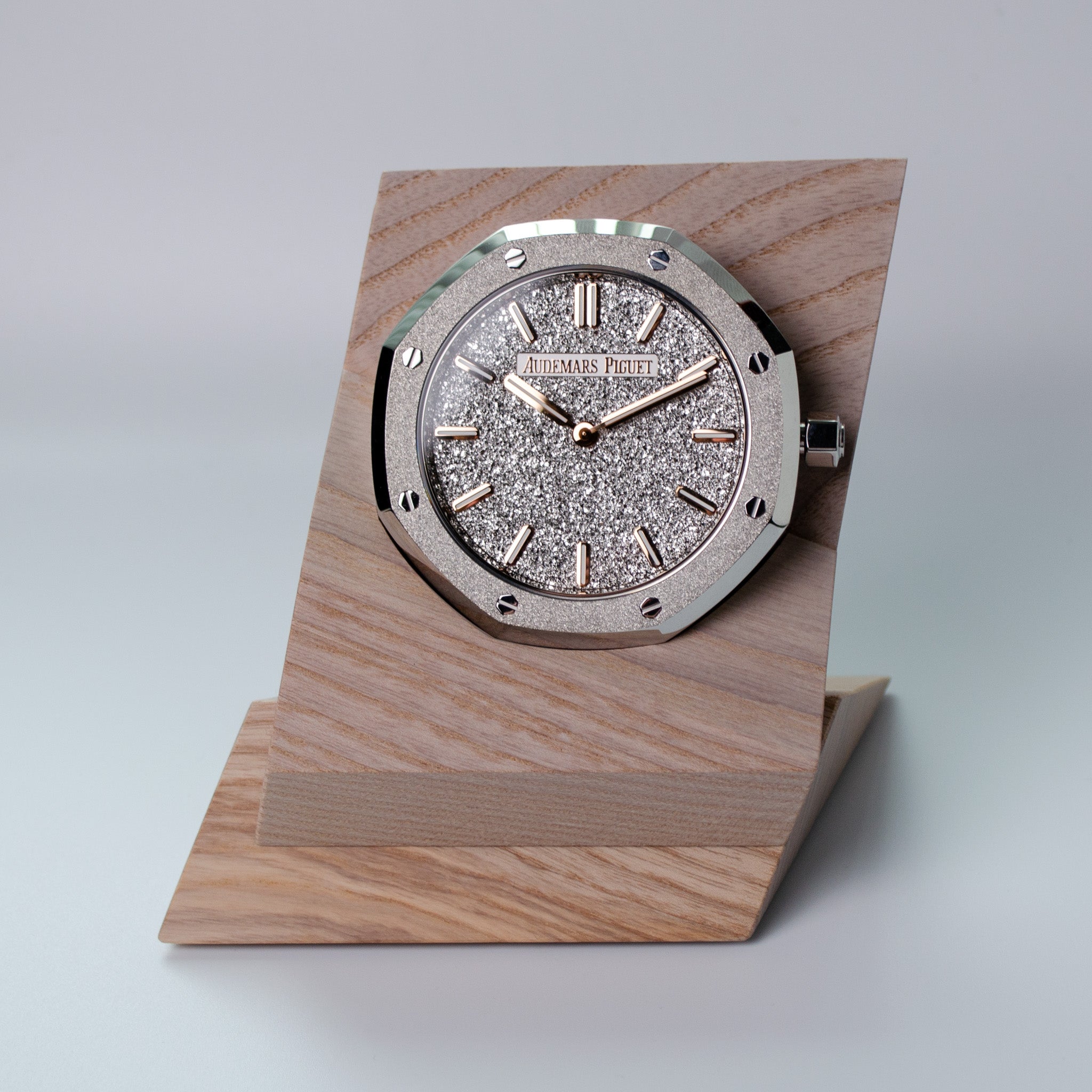 Audemars Piguet Royal Oak Frosted Desk Clock – Falk Watches